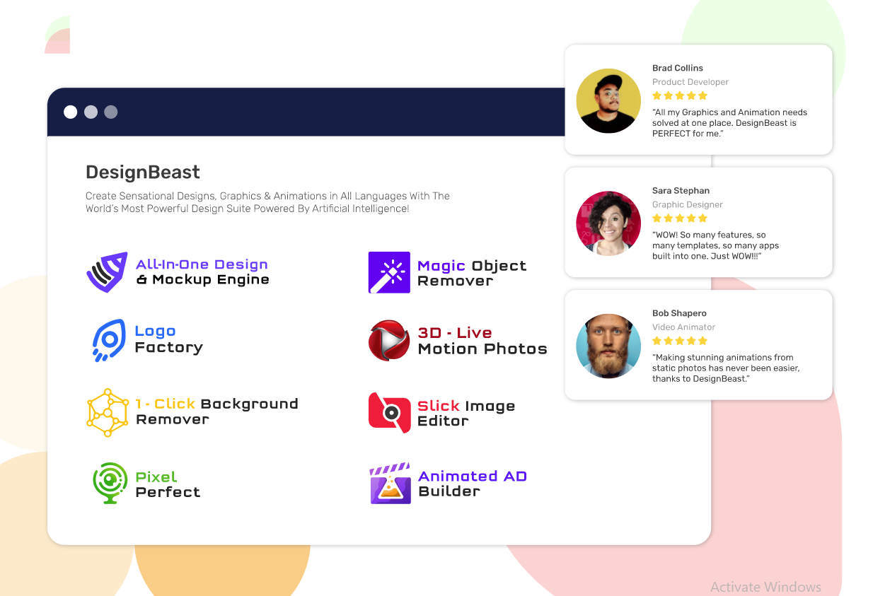 DesignBeast Login - Graphic and Animation Software